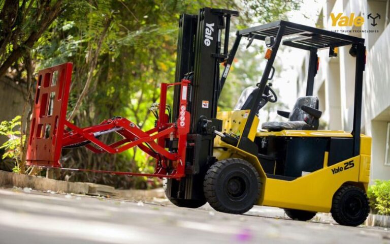 Cấu tạo và lợi ích vượt trội của xe nâng push pull